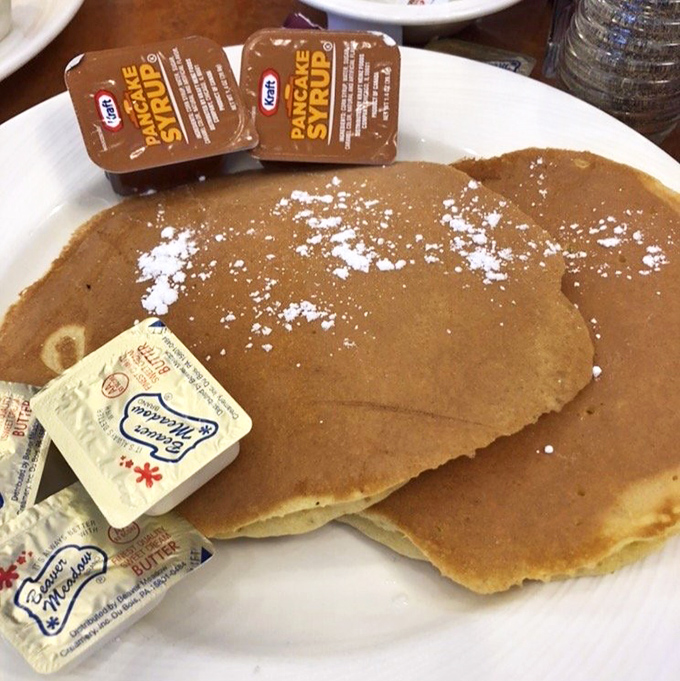 These pancakes aren't just breakfast, they're therapy&mdash;golden-brown canvases waiting for that perfect butter-to-syrup ratio that solves all of life's problems.