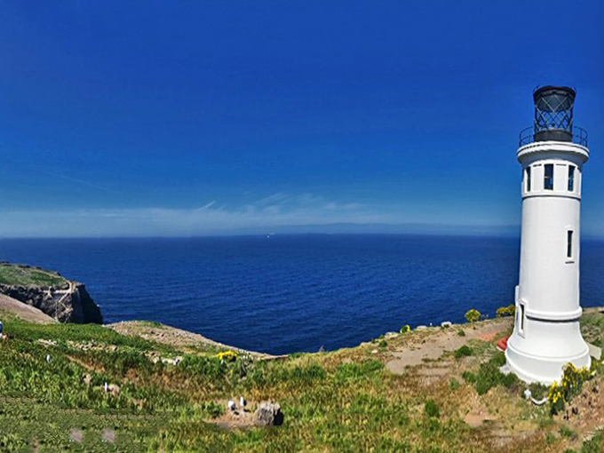 The lighthouse's panoramic position offers views that would make your Instagram followers think you've discovered some secret European coastline.