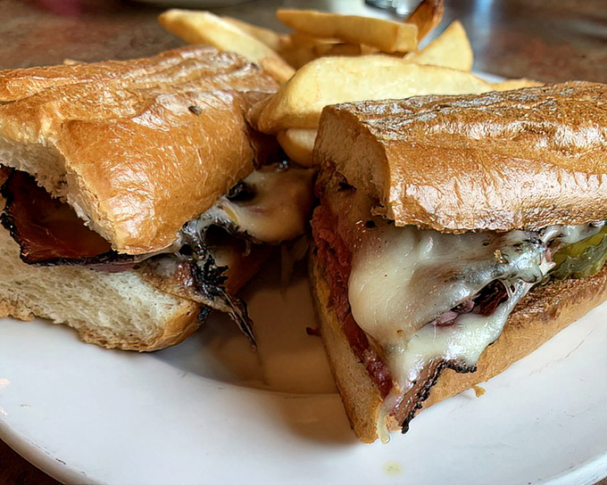 A pastrami sandwich so loaded, it needs its own zip code and possibly structural engineering support.