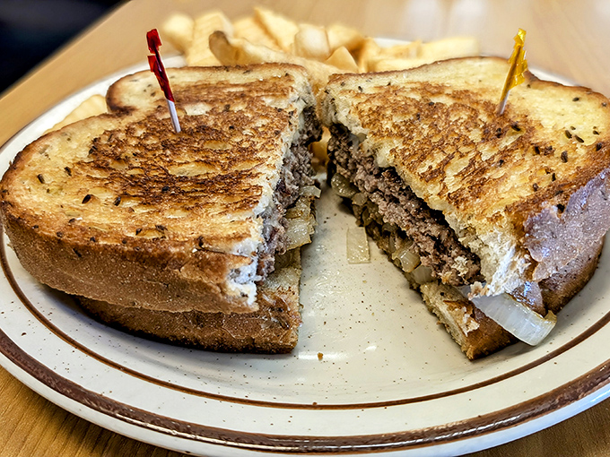 The patty melt &ndash; that perfect marriage of beef, bread and cheese &ndash; executed with the kind of precision that makes you wonder why you'd ever order anything else.