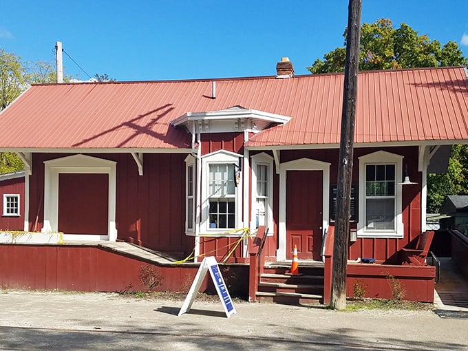 Peninsula's historic red depot welcomes visitors with the kind of small-town charm that makes you want to cancel your return ticket and stay awhile.