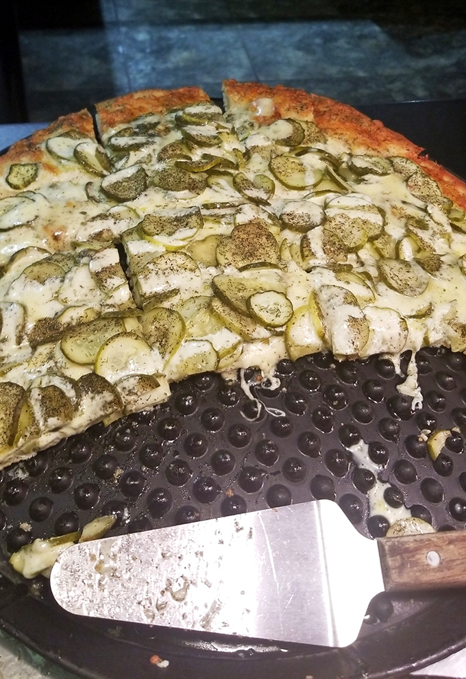 Pickle pizza might sound like culinary rebellion, but one bite of this crispy, tangy, cheesy masterpiece will convert even the most traditional pizza purists.