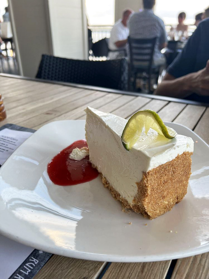Key lime pie so authentic, Jimmy Buffett would write a song about it.
