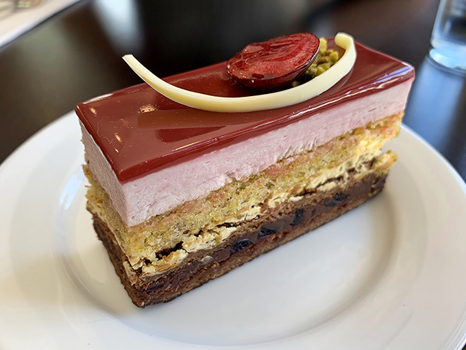 Layers upon layers of flavor in this elegant cake&mdash;like the dessert equivalent of a well-crafted novel with a surprise ending.