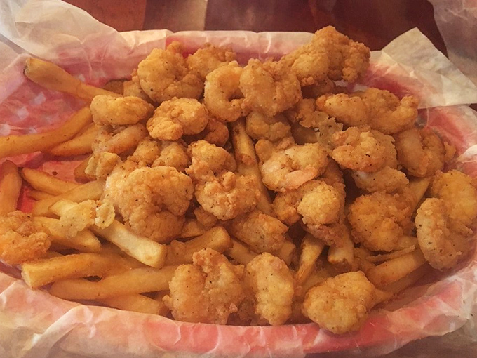 Popcorn shrimp that actually taste like shrimp, not just breading &ndash; a rare achievement that deserves recognition and multiple refills.