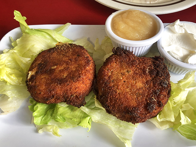 Potato pancakes so crispy and golden, they'll make you question everything you thought you knew.