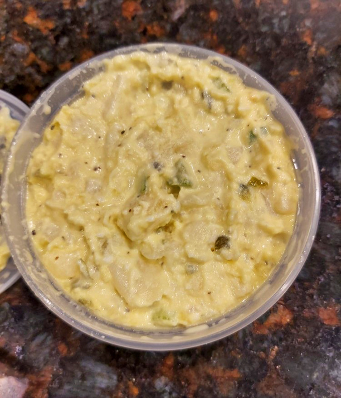 Potato salad that your grandmother would approve of&mdash;creamy, substantial, and somehow both nostalgic and exciting at the same time.