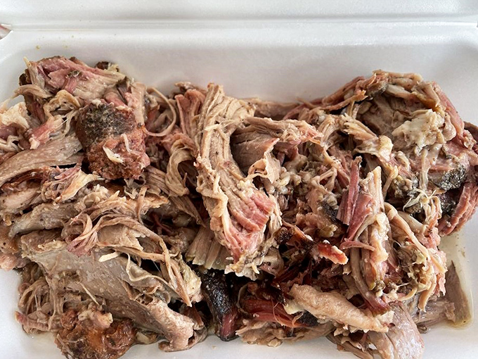 Pulled pork that surrenders completely to the fork&mdash;tender strands bearing witness to hours of patient smoking and barbecue wisdom.