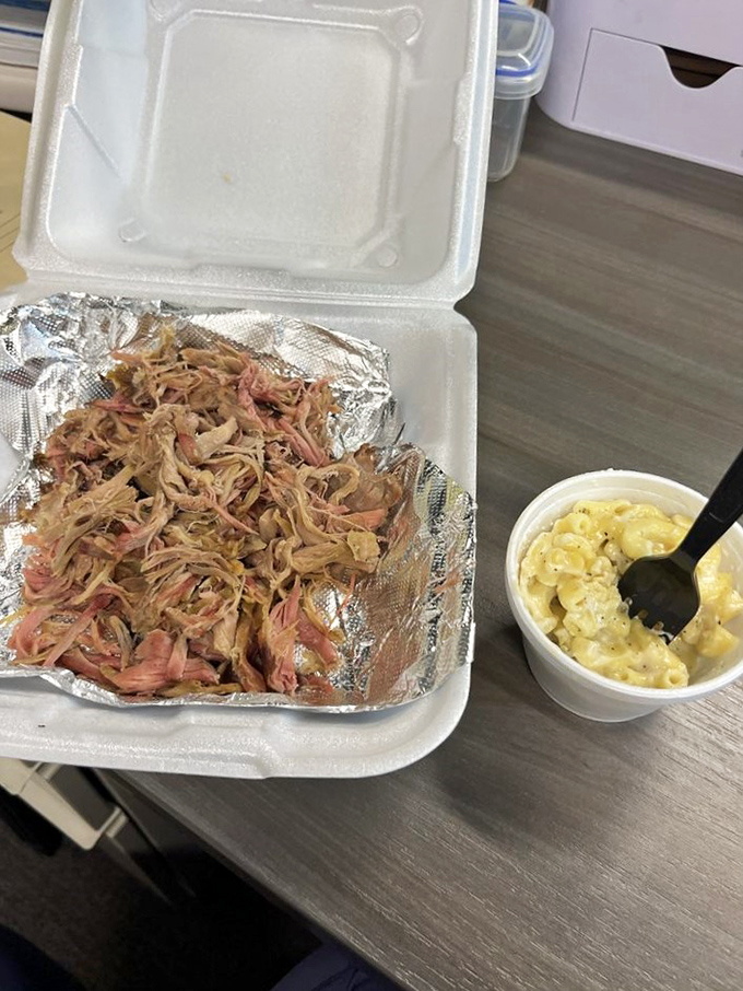 Pulled pork so tender it whispers sweet barbecue secrets with every perfectly seasoned, smoky bite you take.