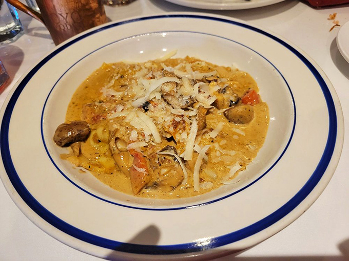 This creamy pasta dish isn't just comfort food – it's a warm hug from an Italian grandmother you never knew you had.