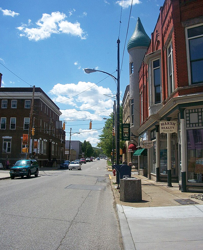 That distinctive turret isn't compensating for anything&mdash;it's celebrating the architectural flair of a time when buildings had personality instead of just square footage. 