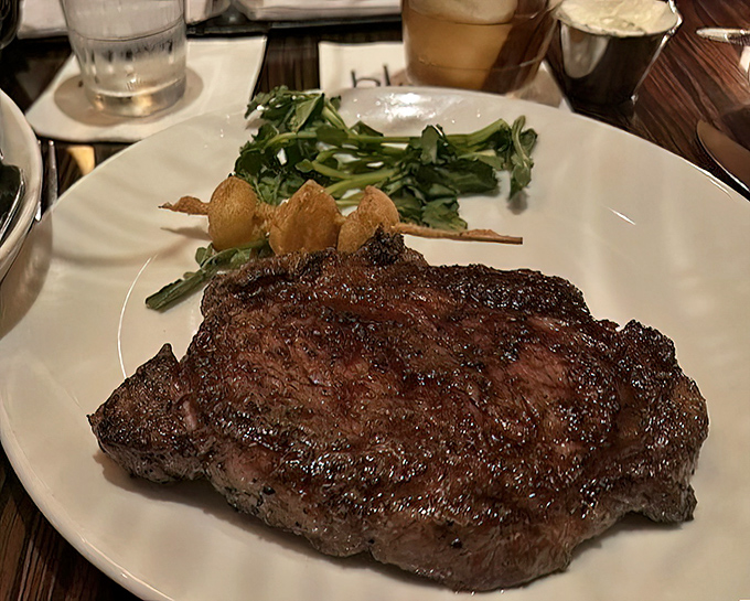A ribeye that doesn't need a filter or fancy caption. When beef is this perfectly seared, it speaks for itself&mdash;and it's saying "get over here."