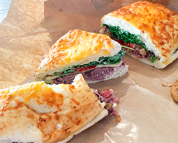 Sandwich perfection isn't just about ingredients&mdash;it's about engineering. These stratified layers of deliciousness defy the laws of sandwich physics.