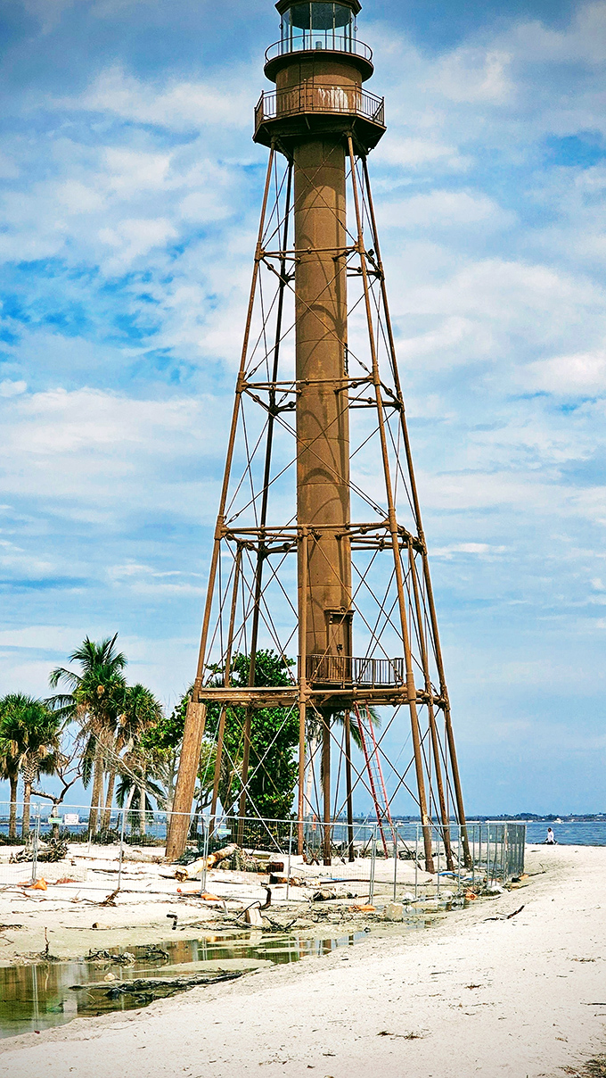 This lighthouse has been photobombing family vacation pictures since 1884. Still standing tall after hurricanes, tourists, and countless marriage proposals.