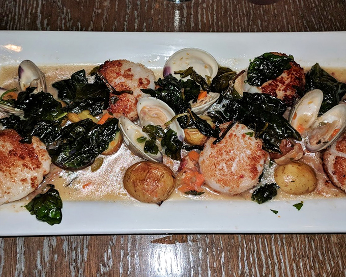 Seafood that tastes like it just had a conversation with the ocean. The chef clearly knows that fresh ingredients need minimal interference.