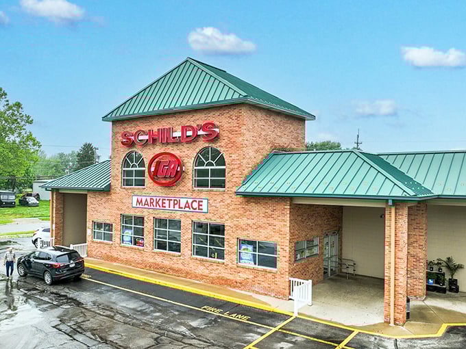 Schild's IGA Marketplace stands as the community's grocery cornerstone, where seniors find Tuesday discounts and cashiers who remember your name.