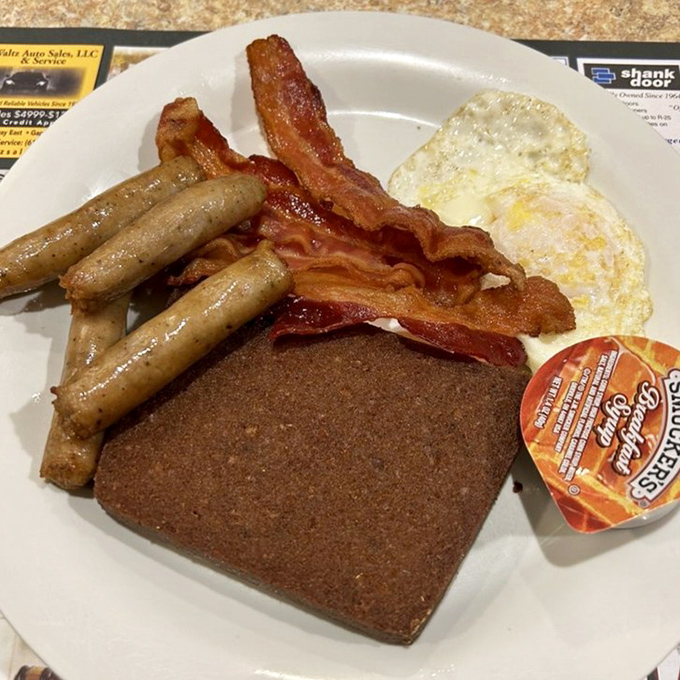 Scrapple done right &ndash; because in Pennsylvania Dutch country, we don't mess around with breakfast traditions.