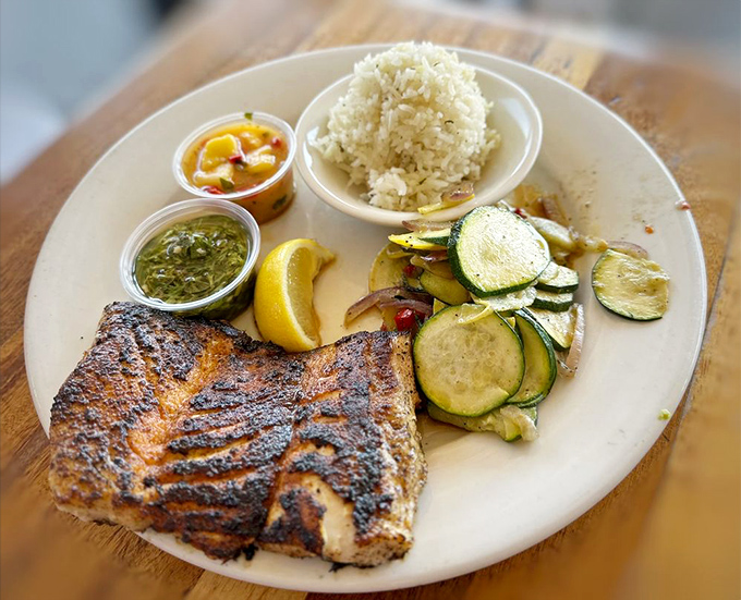 These aren't just fish tacos; they're edible postcards from paradise. The kind of dish that makes you contemplate a permanent move to Destin.