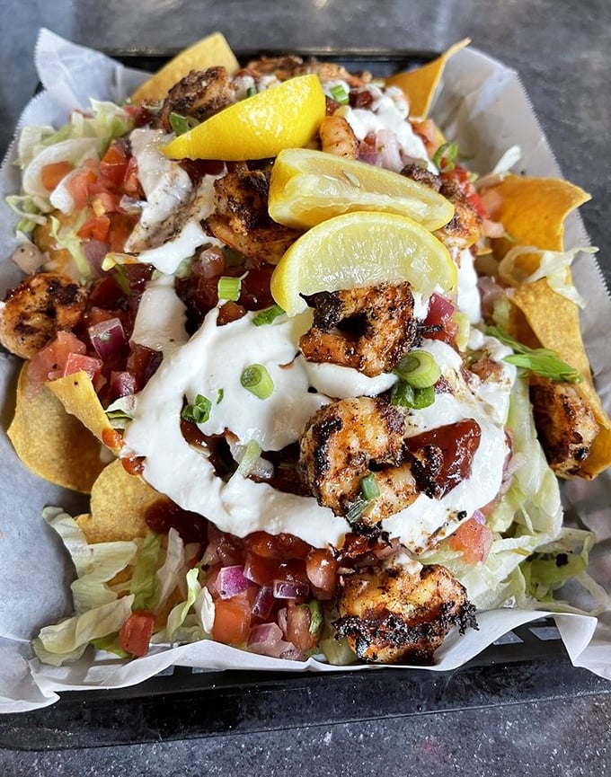 Shrimp nachos that break all the rules &ndash; who knew seafood and tortilla chips could create such a beautiful relationship?