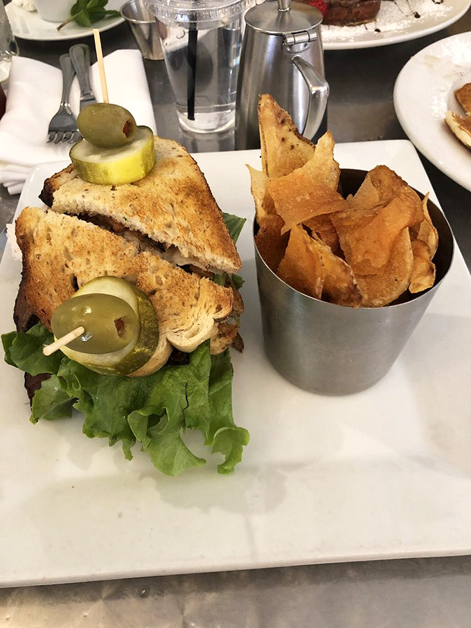 A sandwich built with the structural integrity of a suspension bridge and twice as photogenic.