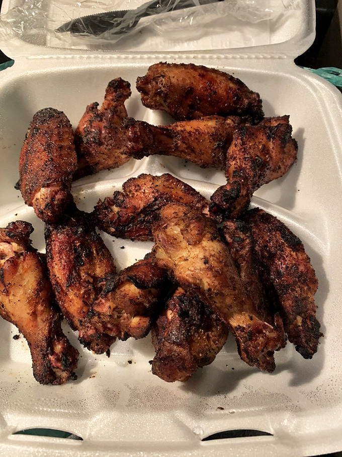 Smoked wings with that perfect bark—crispy outside, juicy inside. Forget Buffalo, Pennsylvania has entered the wing chat.