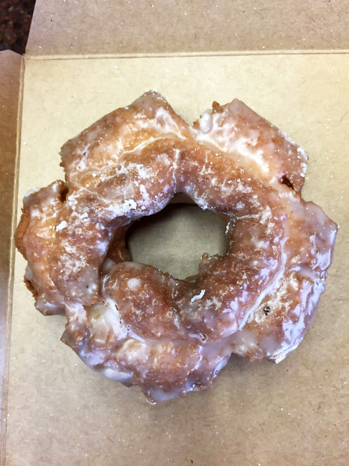 The old-fashioned donut &ndash; textured, golden, and glazed to perfection. It's not vintage, it's timeless.