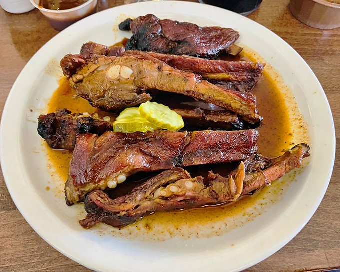 These ribs don't just fall off the bone&mdash;they practically leap into your mouth, leaving behind a trail of smoky evidence on your shirt.