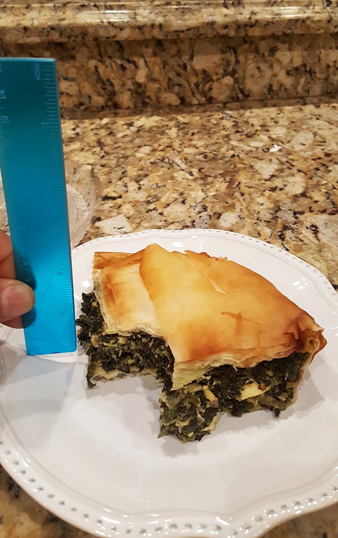 Spanakopita that would make Yiayia proud&mdash;flaky phyllo embracing a spinach filling that's traveled all the way from Athens to Oakland Park.