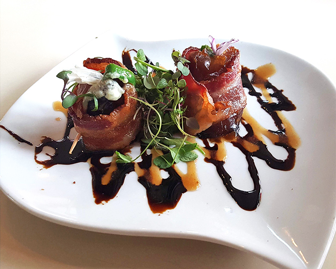 These bacon-wrapped dates aren't just appetizers; they're tiny flavor bombs where sweet meets savory in a dance that would make Fred Astaire jealous.