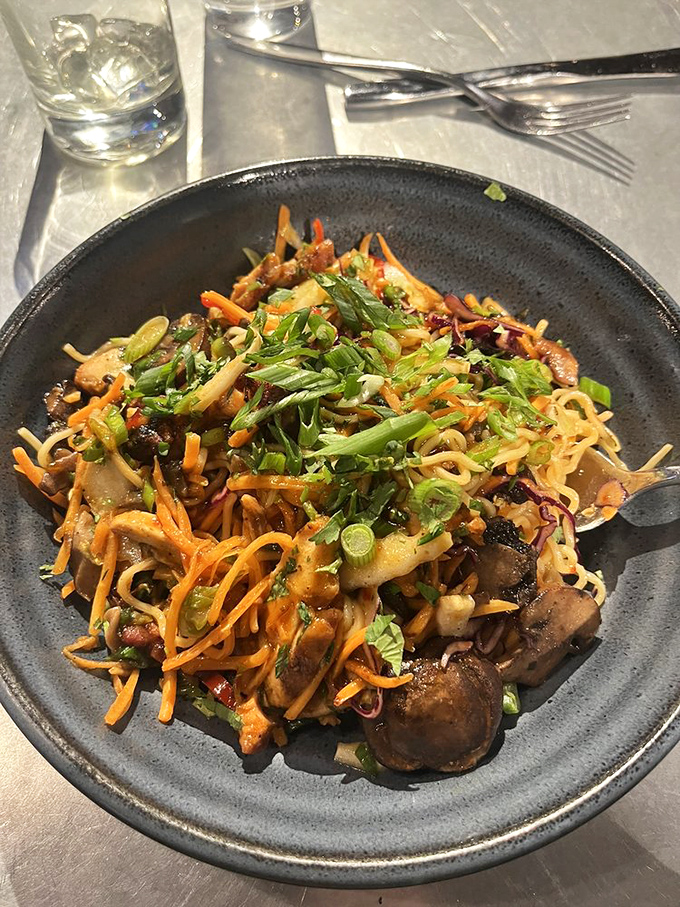 A symphony of textures and flavors, these Szechuan noodles deliver a masterclass in balance that would make a tightrope walker jealous.