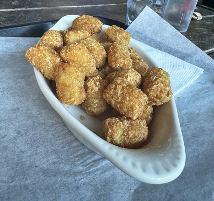 These golden-brown tater tots aren't just a side dish&mdash;they're crispy little time machines transporting you back to childhood, but with grown-up flavor.
