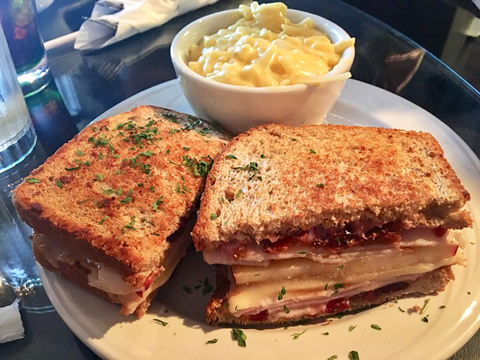 Layers of turkey, melted cheese, and just the right touch of sweetness make this sandwich the diplomat between lunch and dessert.