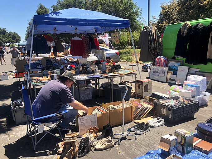 One person's garage cleanout becomes another's treasure hunt in this sprawling wonderland of possibilities.