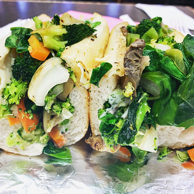 Vegetables get the star treatment here, proving that not all heroes wear capes &ndash; some wear lettuce.