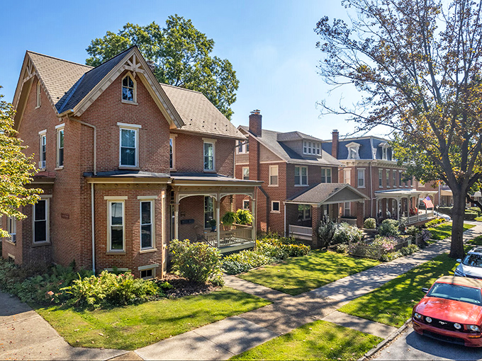 These Victorian beauties stand like well-dressed sentinels, reminding visitors that in Kennett Square, even the houses have good taste.