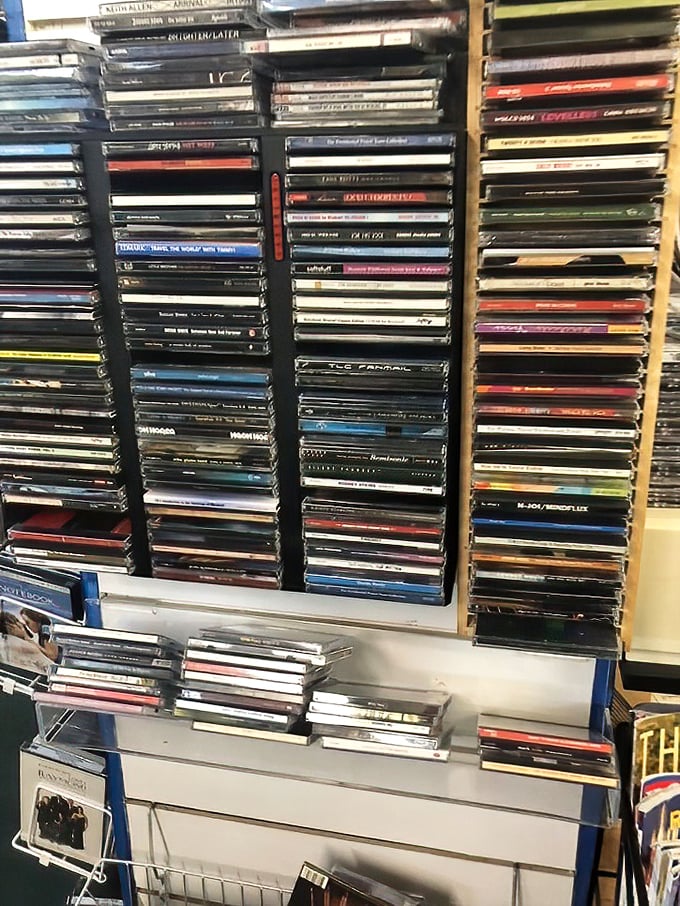 A vinyl lover's dream come true&mdash;rows of forgotten albums waiting for their needle-drop moment in someone's living room once again.