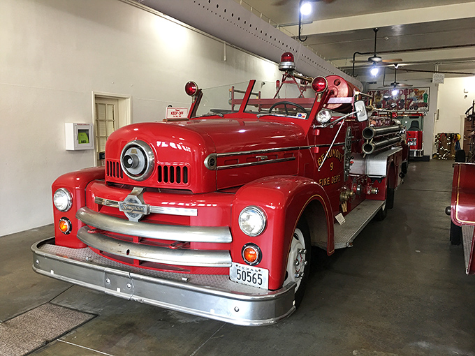 This vintage beauty could charm its way out of any emergency with pure red-hot charisma and style.