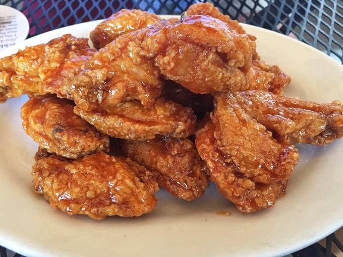 Wings that arrive looking like they mean business &ndash; crispy, golden, and absolutely unapologetic.