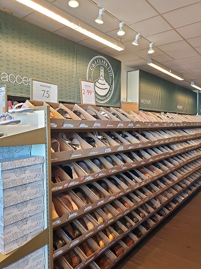 The sandal selection at Clarks offers enough options to make Imelda Marcos jealous, with prices that won't have you feeling guilty about adding "just one more pair."