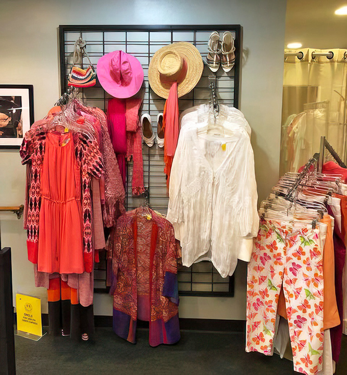 Summer style central with pops of coral, crisp whites, and vacation-ready prints. Those straw hats aren't just accessories – they're portable shade for beach days.