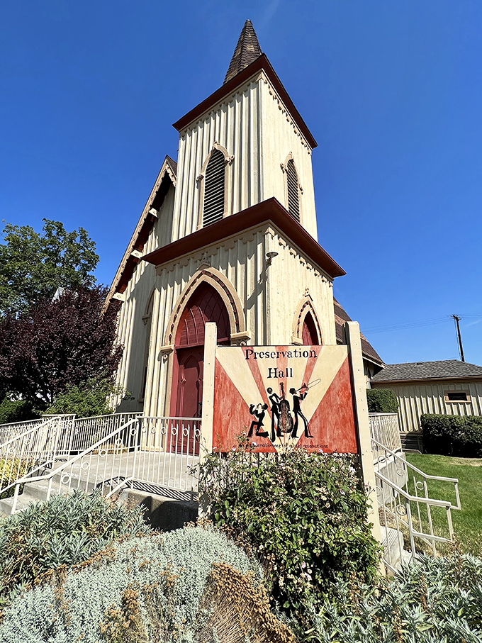 Preservation Hall brings new meaning to "historic preservation" &ndash; this former church now preserves something equally sacred: community arts and culture.