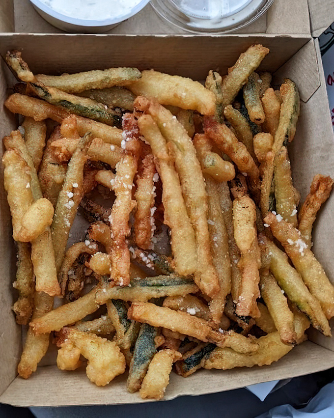Fries that went to finishing school and came back fancy &ndash; crispy, golden, and surprisingly sophisticated for spuds.