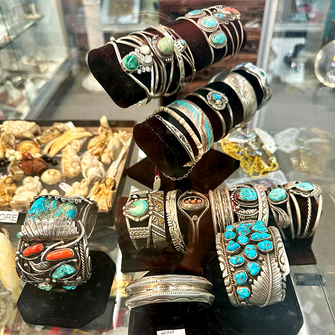 Turquoise and silver tell Arizona's story in jewelry form&mdash;these Native American-inspired pieces carry the desert's palette on your wrist.