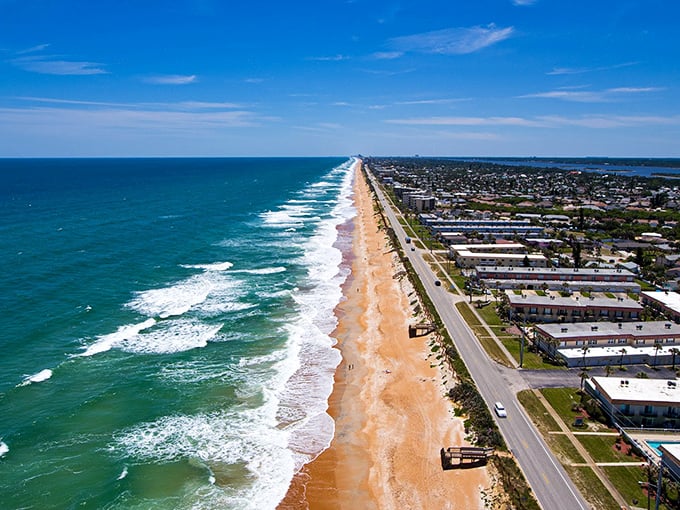 Miles of uninterrupted coastline where the Atlantic kisses golden sand&mdash;Ormond Beach offers beachfront living without the South Beach price tag.
