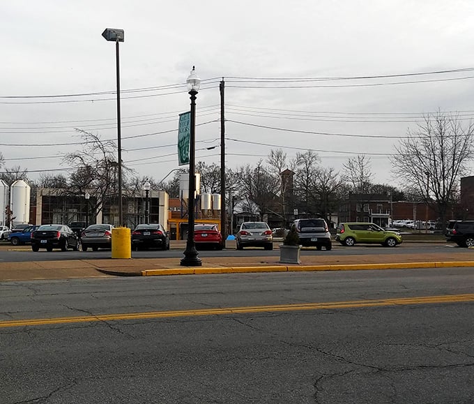 Maplewood's streetscapes blend practicality with charm &ndash; note those distinctive lamp posts and banners that give the business district its unique character.