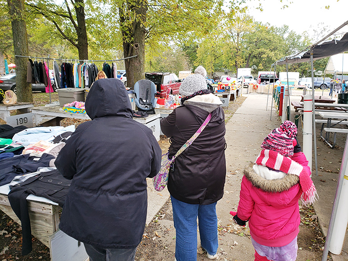 Where Michigan's blue skies meet entrepreneurial spirit. Each tent houses its own miniature retail universe waiting to be explored.