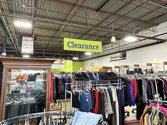 The clearance section&mdash;where already affordable finds become downright irresistible. The thrill of the hunt intensifies!