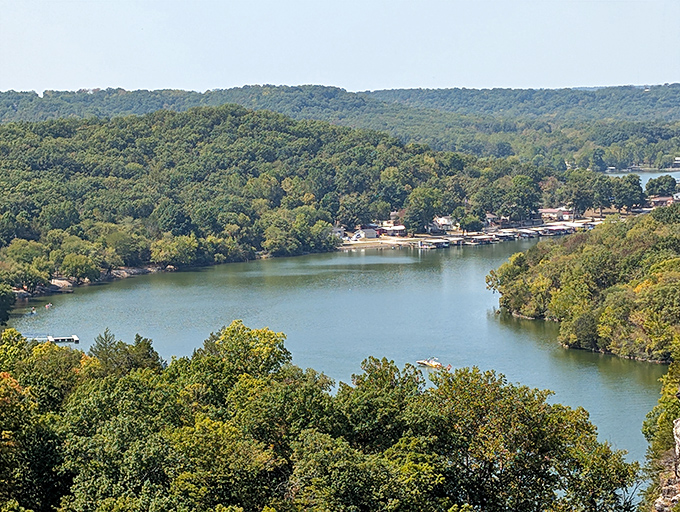 Limestone cliffs that would make the Grand Canyon nod in respect. Perfect for kayaking adventures or practicing your echo-worthy yodeling skills.