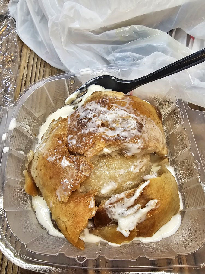 Dessert architecture at its finest&mdash;layers of tender pastry, warm apple, and vanilla ice cream creating the Taj Mahal of comfort sweets.