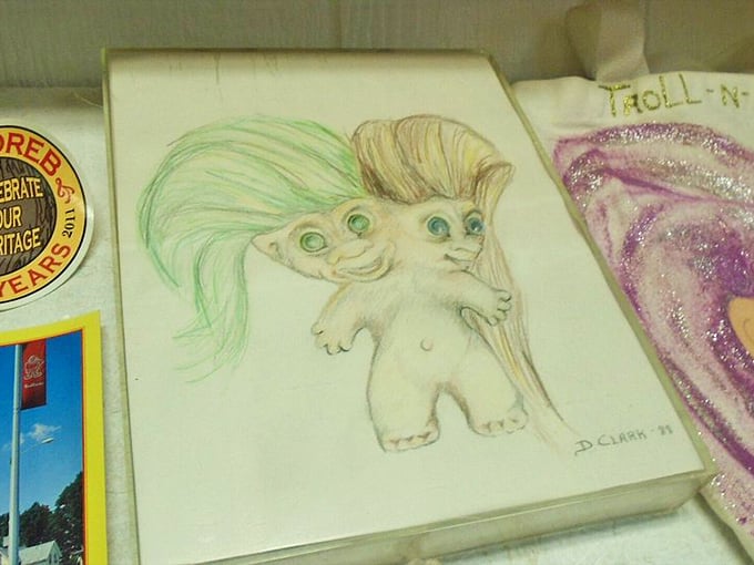 Hand-drawn troll art showcases the serious artistic devotion behind this wonderfully whimsical obsession.